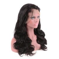 China Body Wave 100% Peruvian Human Hair Full Lace Wig 150 Density with Baby Hair for sale