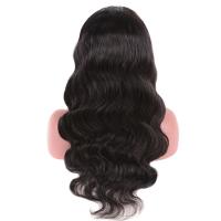 China Body Wave 100% Peruvian Human Hair Full Lace Wig 150 Density with Baby Hair for sale