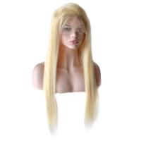 China 613 Blonde Silky Straight Full Lace Human Hair Wig 10A Grade 8-26 Inch for sale