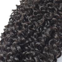 China 10A Grade Kinky Curly Malaysian Virgin Hair Extensions 8-40 Inch Unprocessed Bundles for sale