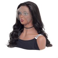China 100% Human Hair Full Lace Wig 180% Density 22 Inch Natural No Shedding for sale