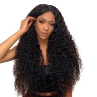 China Peruvian Long 100% Human Hair Lace Front Wig 10A Grade 8-40 Inch with Baby Hair for sale