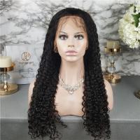 China Peruvian Long 100% Human Hair Lace Front Wig 10A Grade 8-40 Inch with Baby Hair for sale