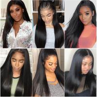 China Straight 100% Human Hair Full Lace Wig Brazilian Hair Weave 10A Grade 150% Density 8-26 Inch for sale