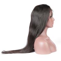 China Straight 100% Human Hair Full Lace Wig Brazilian Hair Weave 10A Grade 150% Density 8-26 Inch for sale