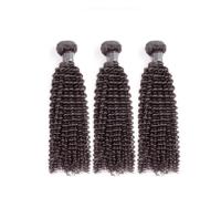 China 10A Grade Natural Color #1B Malaysian Virgin Human Hair Extensions 8-40 Inch Bundles for sale