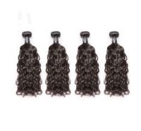 China 100% Indian Remy Human Hair Extensions 3.5oz Water Wave Virgin Hair 10A Grade 8-30 Inch for sale