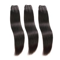 China 10A Grade Silky Straight Virgin Human Hair Extensions Double Weft 8-40 Inch Long Hair Bundles for sale