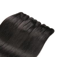 China 10A Grade Silky Straight Virgin Human Hair Extensions Double Weft 8-40 Inch Long Hair Bundles for sale