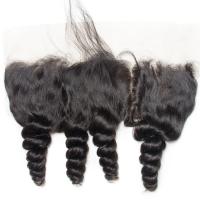 China 30 Inch Peruvian Loose Wave Virgin Hair Weave Pre Plucked 4 Bundles Human Hair Extensions for sale