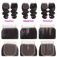 China 100% Virgin Cambodian Body Wave Hair Bundles 10A Double Weft 8-30 Inches No Shedding for sale