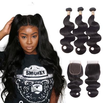 China Natural Color Unprocessed Virgin Brazilian Hair Extensions 8-30 Inch for Black Women for sale