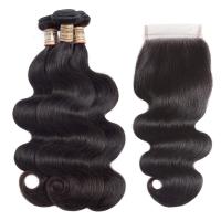 China Natural Color Unprocessed Virgin Brazilian Hair Extensions 8-30 Inch for Black Women for sale
