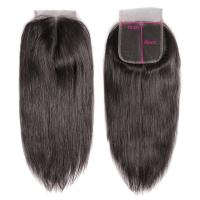 China Virgin Brazilian Human Hair Extensions 3 Bundles with 4x4 Lace Closure 10A Grade 8-40 Inch for sale