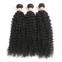 China 100% Brazilian Virgin Hair Deep Curly Bundles with Lace Frontal 10A Grade 8-40 Inch for sale
