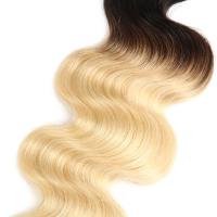 China 100% Peruvian Ombre Human Hair Extensions 1B/613 Blonde 10A Grade 8-40 Inch No Shedding for sale