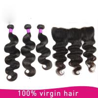 China 3 Bundle Body Wave 100% Brazilian Virgin Hair Weave 8-30 Inch Tangle Free No Shedding for sale