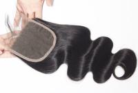 China 9A Grade Natural Baby Hair 4x4 Lace Top Closure 18 Inch Virgin Human Hair Extensions OEM for sale