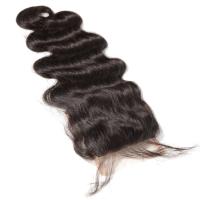 China 9A Grade Natural Baby Hair 4x4 Lace Top Closure 18 Inch Virgin Human Hair Extensions OEM for sale