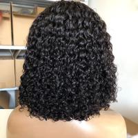 China 10A Grade 100% Brazilian Full Lace Human Hair Wig Deep Wave Natural Hairline 8-30 Inch for sale