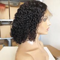 China 10A Grade 100% Brazilian Full Lace Human Hair Wig Deep Wave Natural Hairline 8-30 Inch for sale