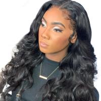China 8-30 Inch Body Wave Full Lace Human Hair Wig for Black Women Transparent Lace for sale