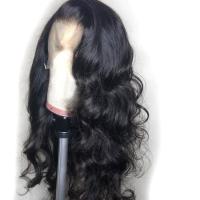 China 8-30 Inch Body Wave Full Lace Human Hair Wig for Black Women Transparent Lace for sale