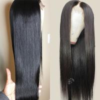 China 100 Percent Human Hair Lace Front Wig Natural Hairline Baby Hair 10A Grade 8-30 Inch for sale