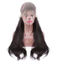 China 100 Percent Human Hair Lace Front Wig Natural Hairline Baby Hair 10A Grade 8-30 Inch for sale