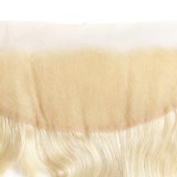 China 613# Blonde Double Weft Malaysian Human Hair Wave 10A Grade 100g for White Women for sale