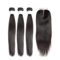 China Yetta Silky Straight 8A Unprocessed Virgin Hair 8-40 Inch with Baby Hair Natural Color for sale