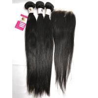 China 100% Brazilian Virgin Human Hair Bundles 8-30 Inch Natural Black No Lice for sale