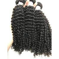 China 100 % Unprocessed Peruvian Human Hair Weave Curly Remy Hair Extensions for sale