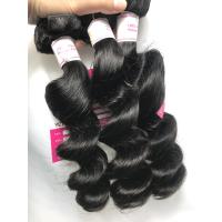 China Peruvian Human Hair Weave Remy Bundles Full Cuticle Aligned 8-30 Inch Loose Wave for sale
