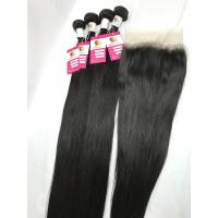 China 100% Raw Virgin Peruvian Remy Human Hair Weave 100g Natural Black 10A Grade for sale