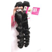 China 100% Brazilian Virgin Human Hair Loose Wave 4 Bundles with Frontal 8-30 Inches for sale