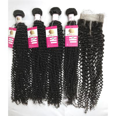 China BVKC 100% Brazilian Virgin Human Hair Extensions Kinky Curly 8-30 Inches Remy Hair Weft for sale