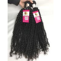 China BVKC 100% Brazilian Virgin Human Hair Extensions Kinky Curly 8-30 Inches Remy Hair Weft for sale