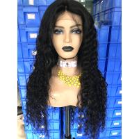 China 10A Grade Human Hair Lace Front Wig Ocean Wave 490g 8-40 Inch No Shedding for sale