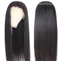 China 250% Density 13x6 HD Lace Frontal Wig Bone Straight 100% Virgin Human Hair for Black Women 8-30 Inch for sale