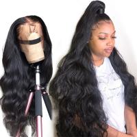 China 100% Human Hair Full Lace Front Wig with Natural Part 8-30 Inch Virgin Hair for sale