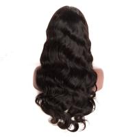 China 100% Human Hair Full Lace Front Wig with Natural Part 8-30 Inch Virgin Hair for sale