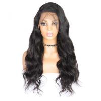 China 100% Human Hair Full Lace Front Wig with Natural Part 8-30 Inch Virgin Hair for sale
