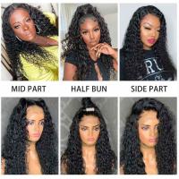 China Unprocessed Brazilian Human Hair Full Lace Wig Water Wave 12-30 Inch OEM for sale