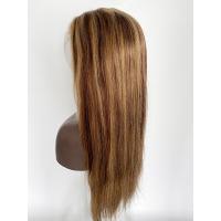 China Thick End Blonde Virgin Human Hair Lace Front Wig 14-30 Inch No Tangle for sale