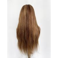 China Natural Color #613 350% Density Frontal Wigs Human Hair 14-30 Inch Virgin Brazilian Lace Front Wig for sale