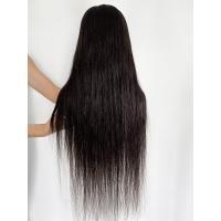 China 100% Virgin Human Hair Lace Front Wig 8-40 Inches Long Natural Color Cuticle Aligned No Tangle for sale