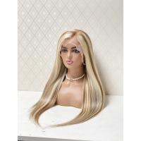 China 100% Human Hair Lace Front Wig Straight Virgin Hair 8-40 Inches Natural Color for sale