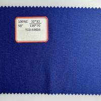 China Pure Cotton Dyed Fabric 32*32 130*70 Shirt Uniform Fabric Customized for sale