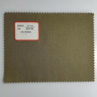 China 108*58 100 Cotton Fabric 21s Dyed Fabric 3/1 Twill Work Clothes for sale